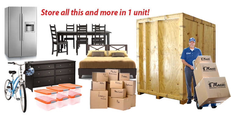 San Francisco Bay Area Storage Pick-Up & Delivery | Magic Moving